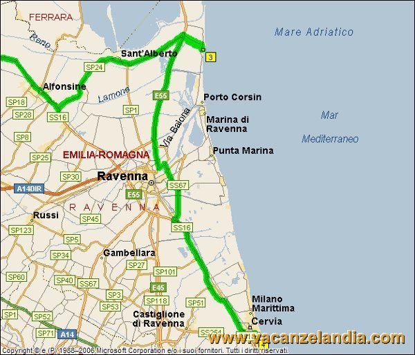 Itinerari Diari di Viaggio Emilia Romagna: Cervia 1 - 1o tappa ...